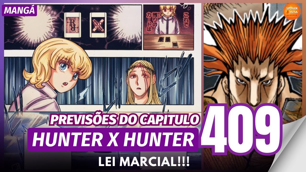 HUNTER HUNTER 409 PREDICTIONS - A LEI MARCIAL!!! - YouTube