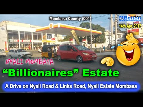 A Drive on Links Road Nyali, MOMBASA, Nyali Road, Nyali ESTATE, Kenyan ...