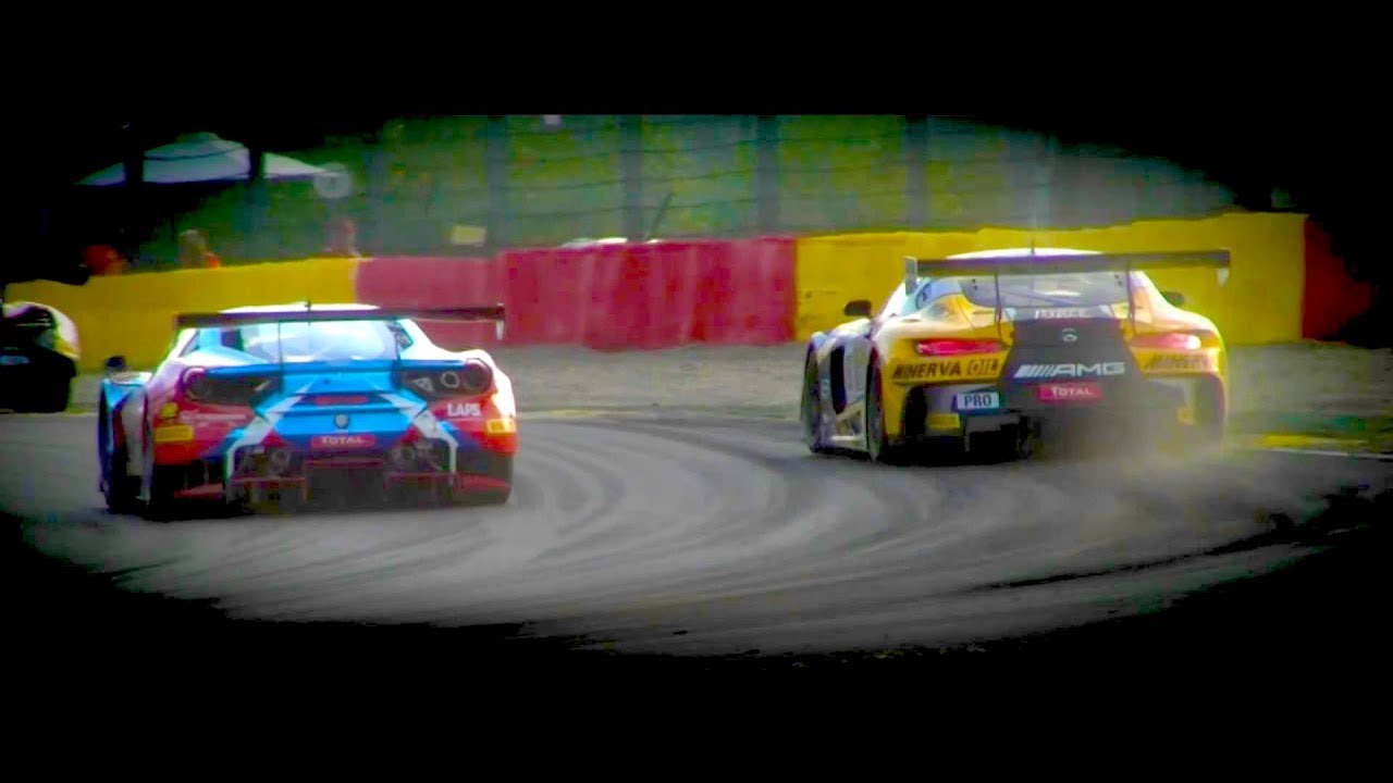24h Spa 2018 : GT3 in action ! [HD] - YouTube