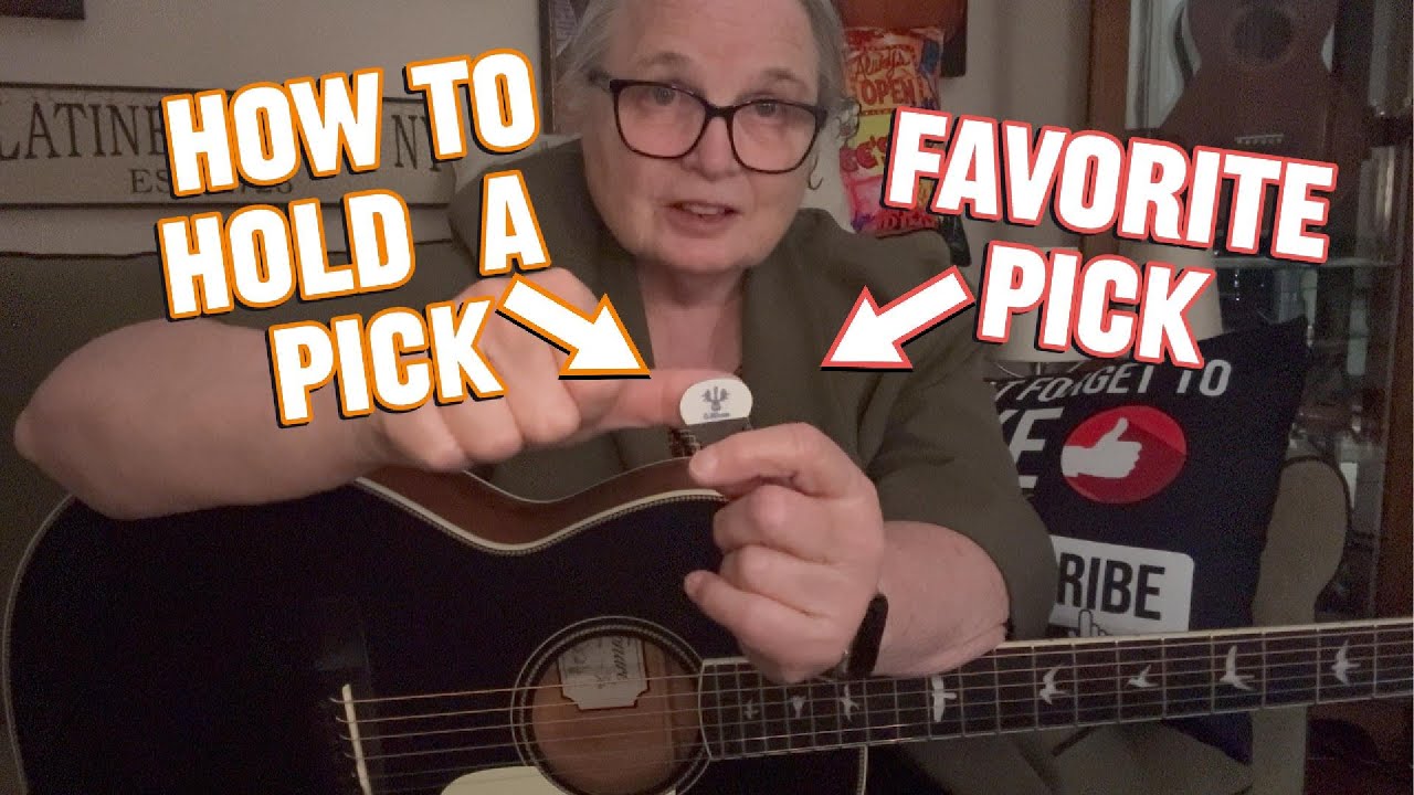 Holding Your Guitar PICK Correctly? BONUS Tip: EASY To Remember! - YouTube