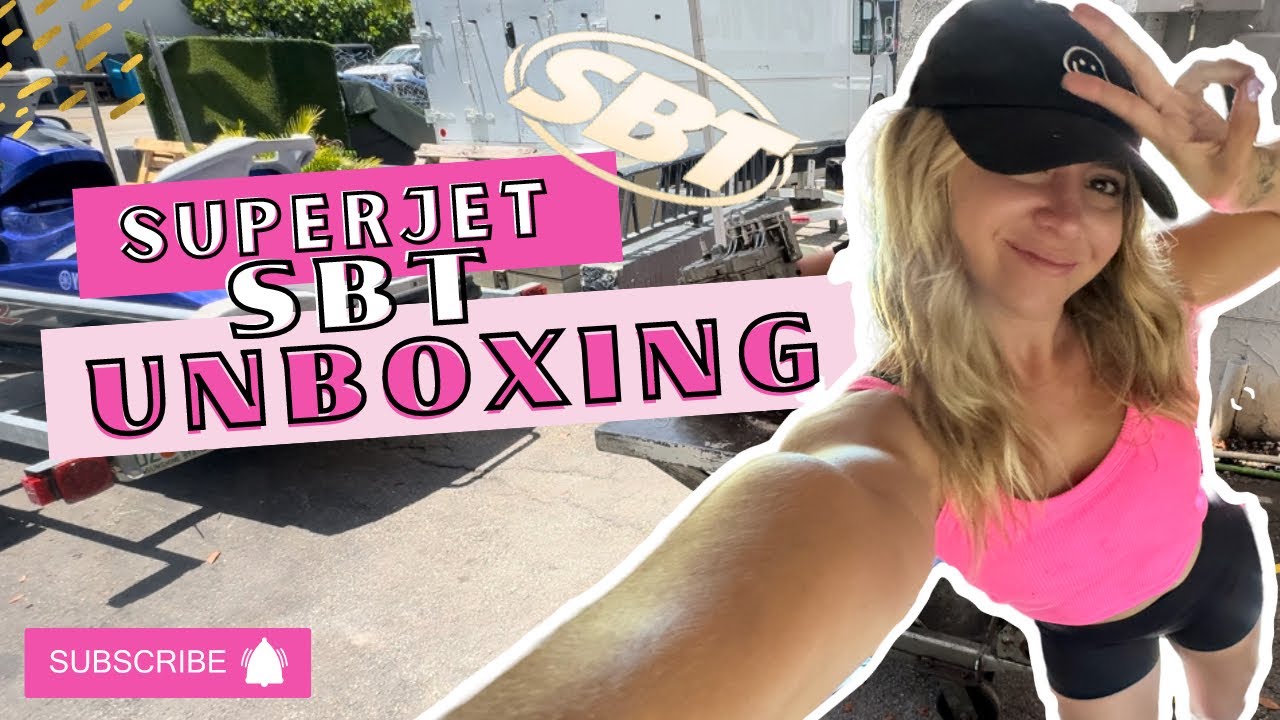 SBT SUPERJET UNBOXING- Plus some TLC prep work on the ski! Getting ...