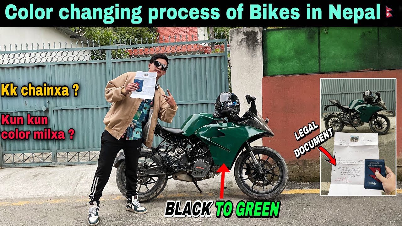 Color Changing Bike