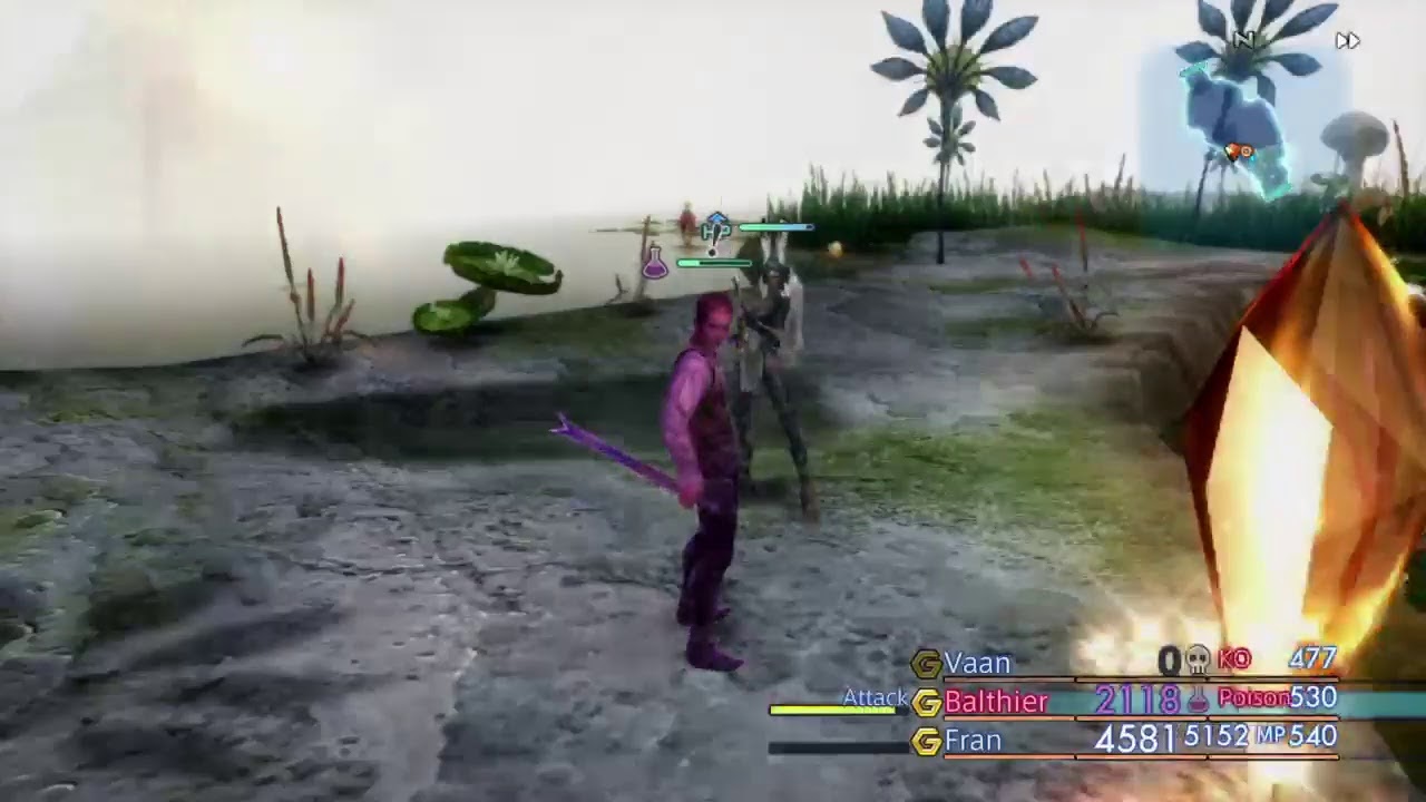 FF12 Zodiac Age/Fight against Gilgamesh part 2/ Finishing end game ...