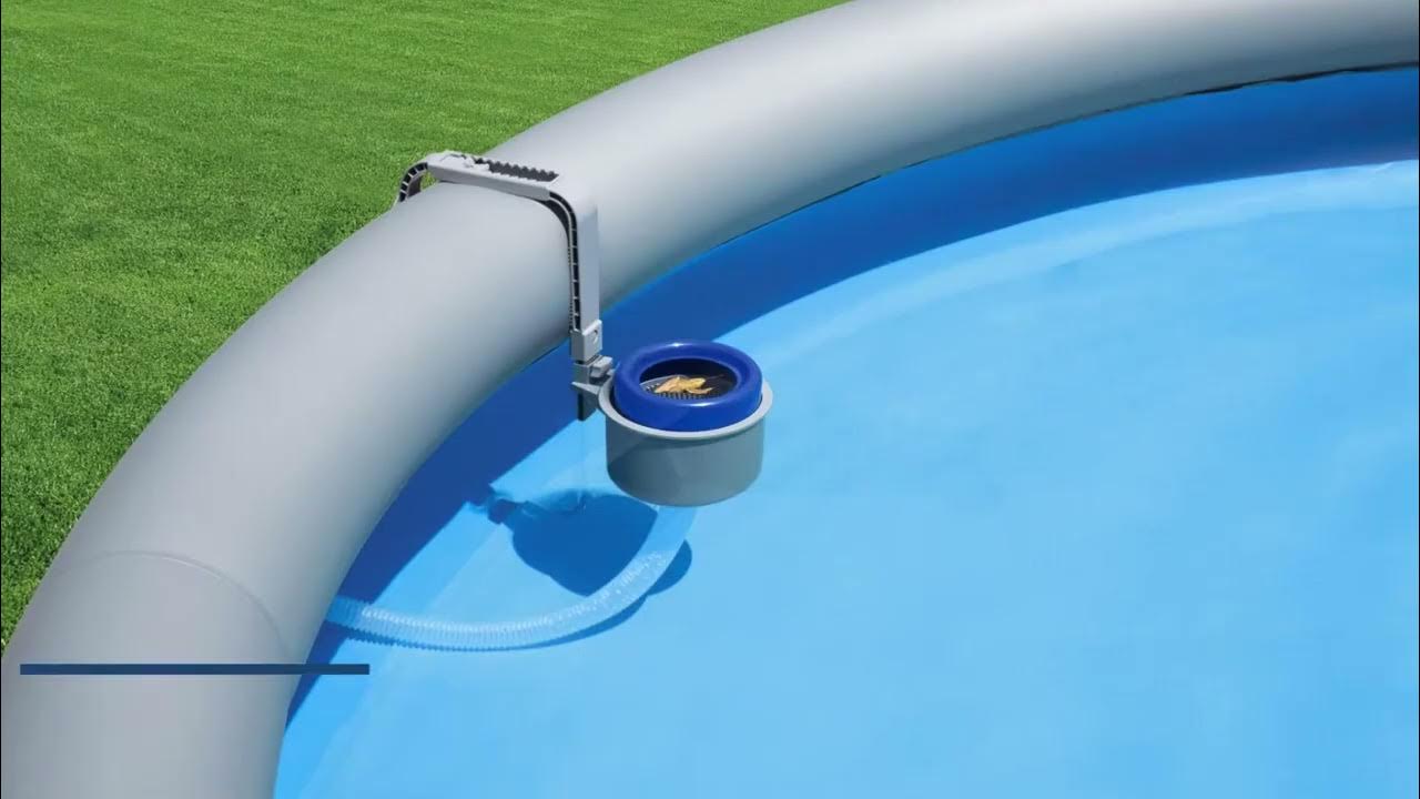 Bestway Flowclear Pool Surface Skimmer - 58233 - YouTube