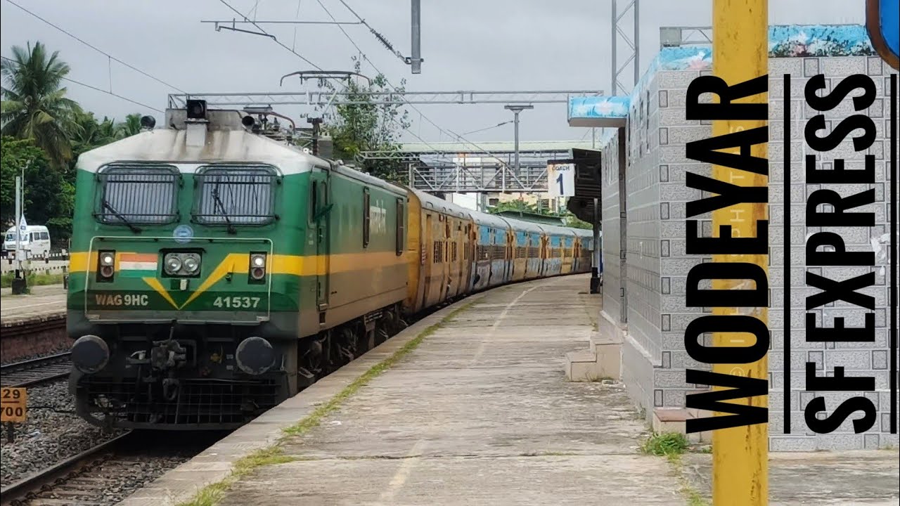 12614 Wodeyar SF Express at MPS🔥 - YouTube