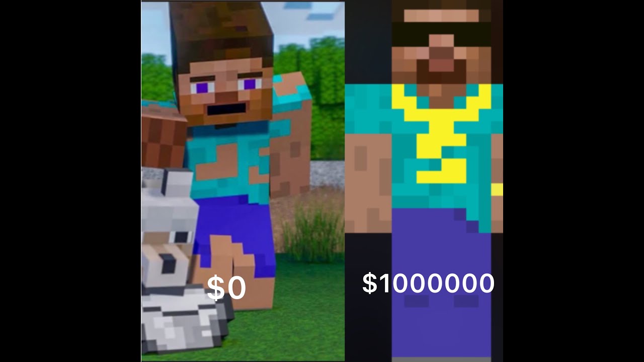 How I become poor to rich in Minecraft - YouTube
