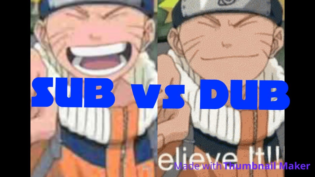 SUBBED VS DUBBED - YouTube
