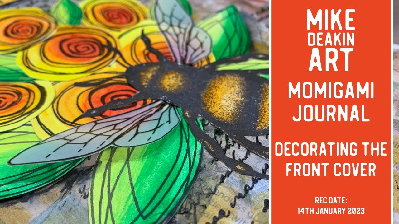 Momigami Journal Cover Decoration - YouTube