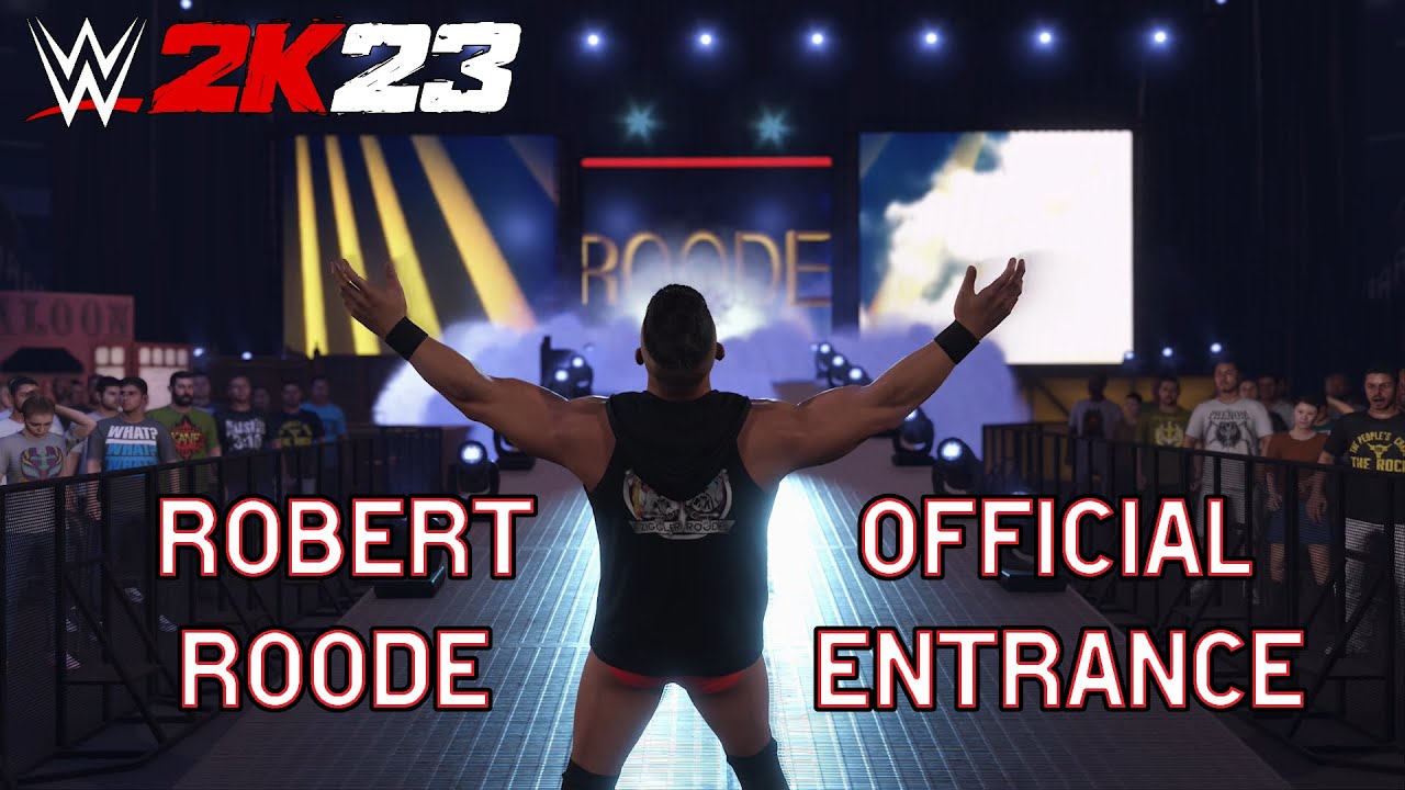 WWE 2K23 Robert Roode Full Official Entrance! - YouTube