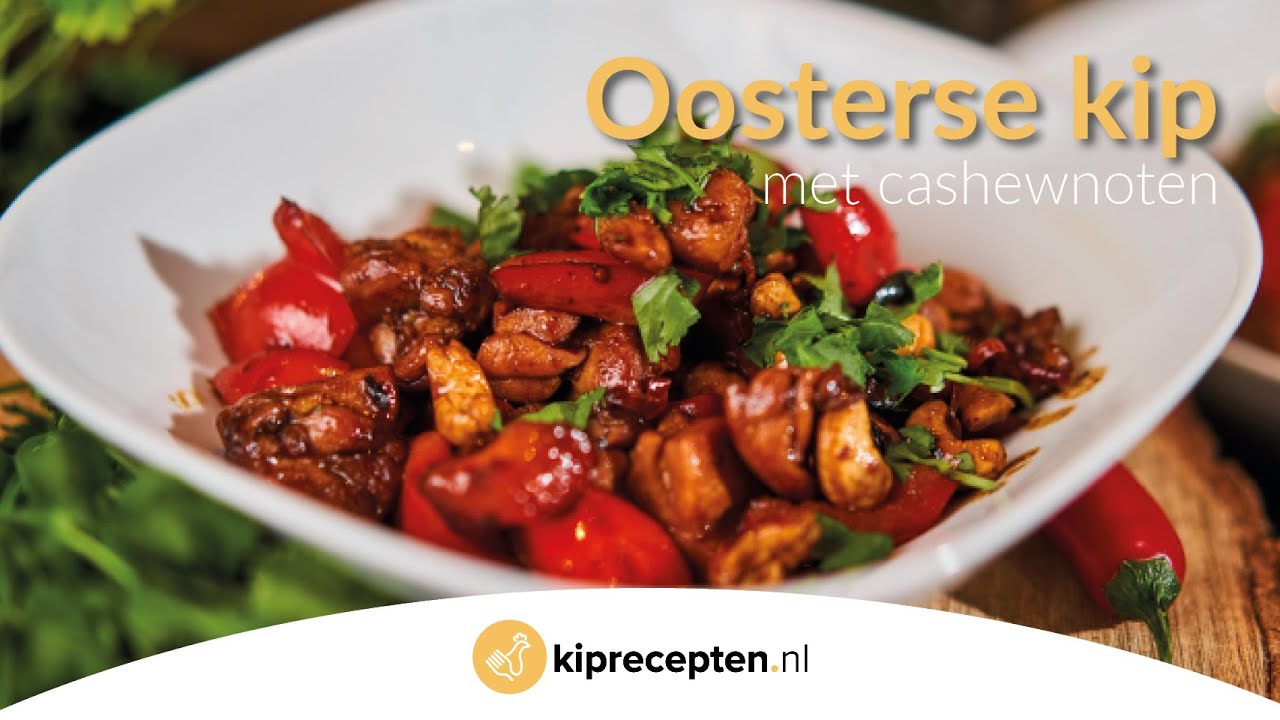 Oosterse kip met cashewnoten - Kiprecepten.nl (Licht pittig gerecht ...