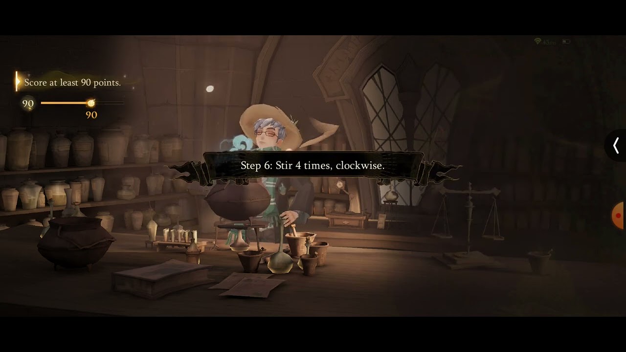 Brewing a hair raising potion - Harry Potter Magic Awakened - YouTube