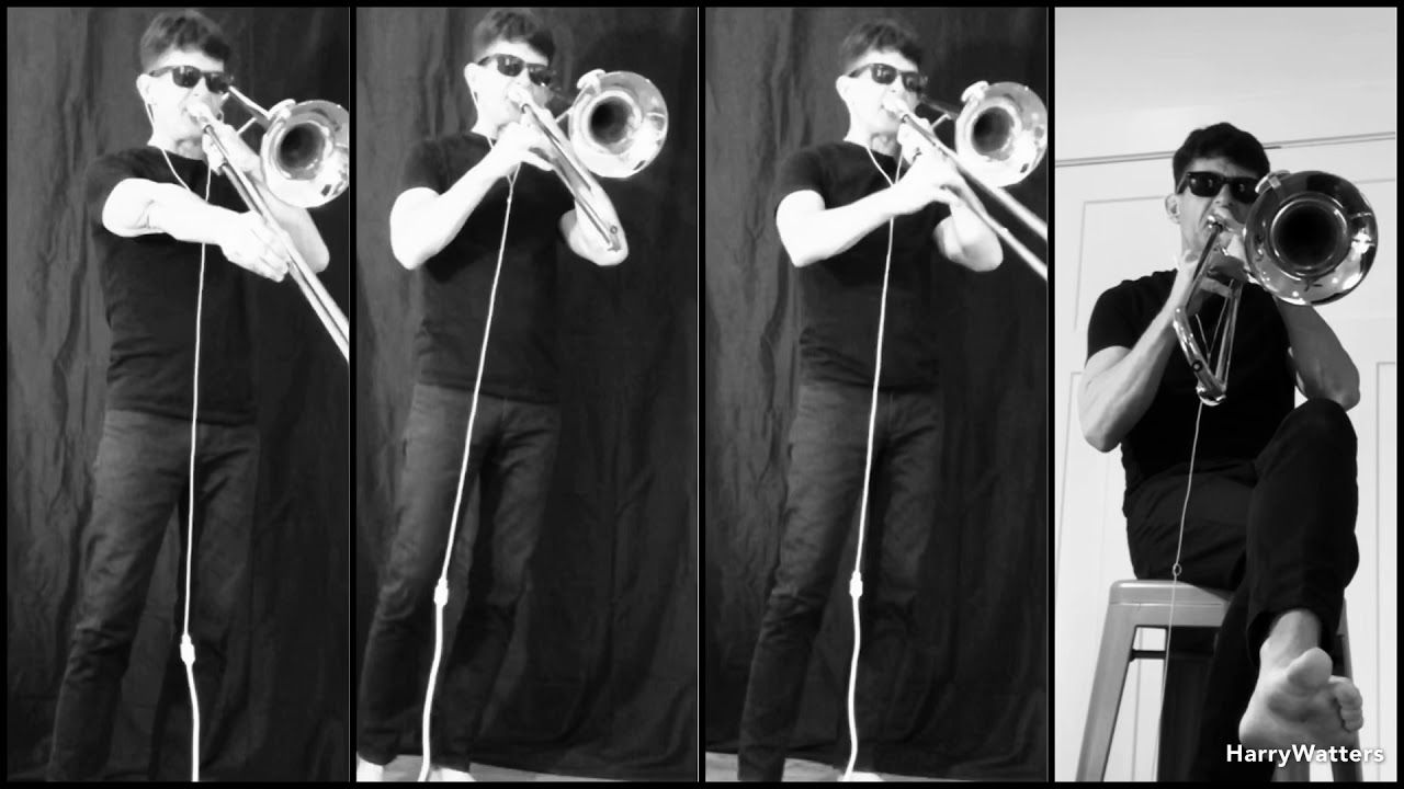 FIRE & TRANE ON THE TROMBONE, HARRY WATTERS - YouTube