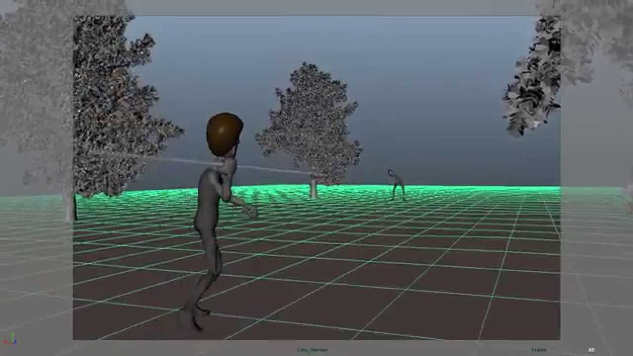 Spear Throw Animation - YouTube