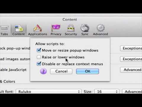 How to Enable Javascript in Firefox - YouTube