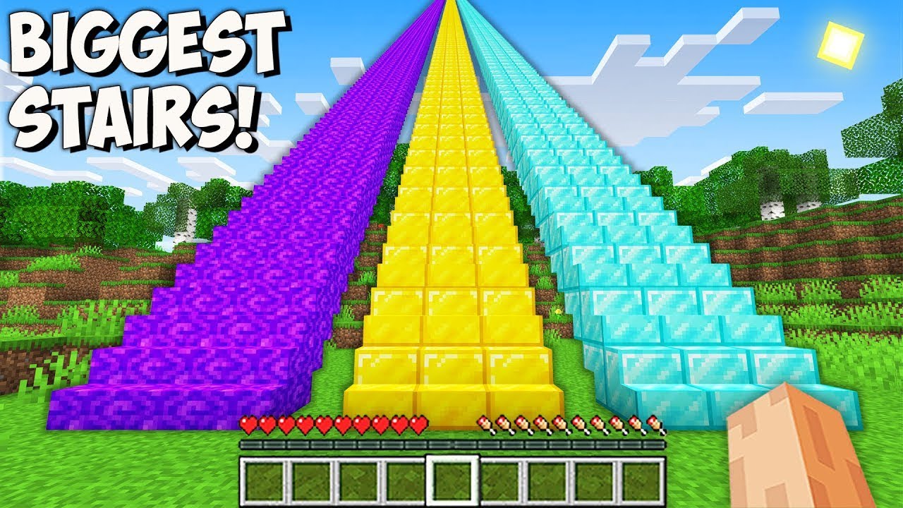 Where does THE BIGGEST STAIRS PORTAL vs GOLD vs DIAMOND lead in ...