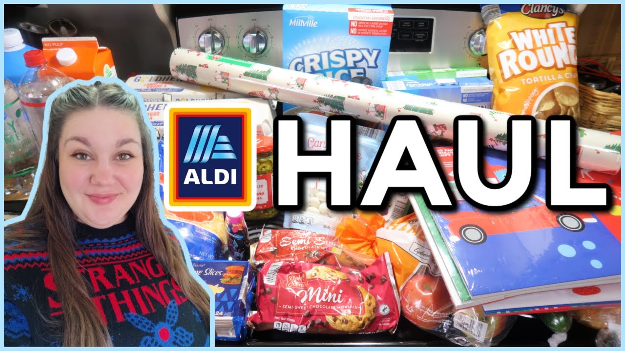 ALDI HAUL | 1-Week Grocery Haul & Meal Plan | December 2022 - YouTube