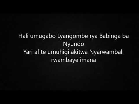 Rugamba cyprien - YouTube