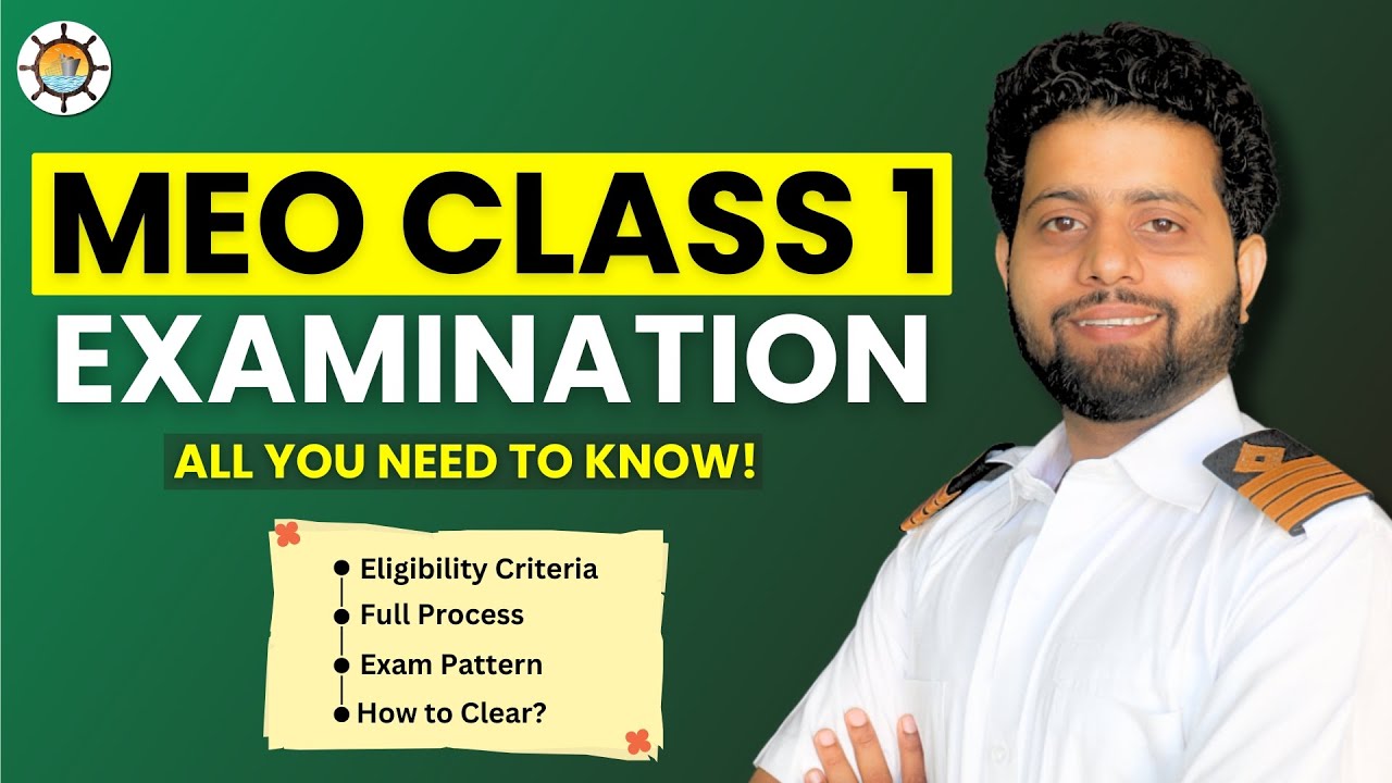 What is MEO Class 1 Exam? All information about eligibility criteria ...