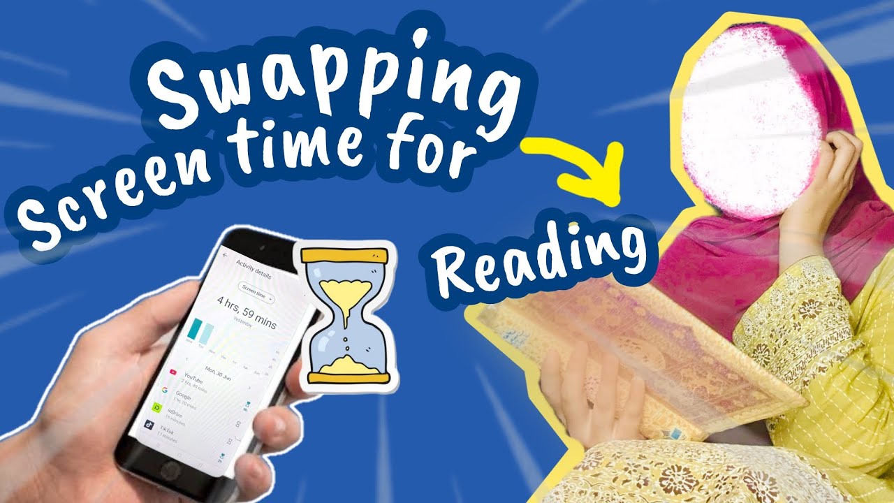 I Swapped My Screen Time For Reading Time for a Day🤯📖 - YouTube