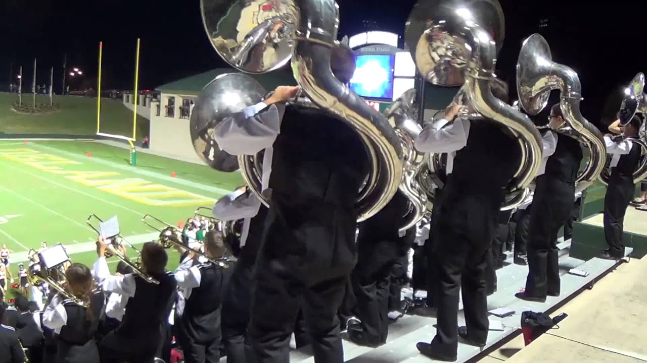 LMHS Marching Rams - Fun in the Stands - September 20, 2013 - YouTube
