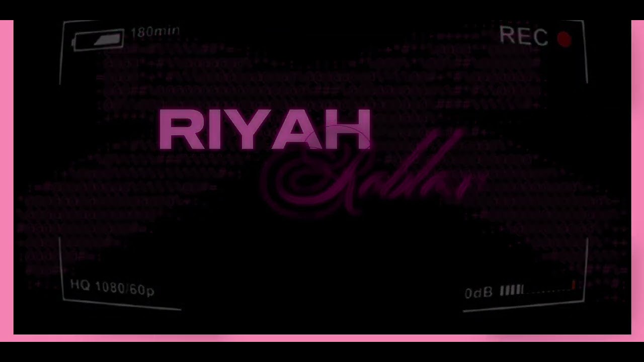 ||New Intro||~||Riyah Roblox|| - YouTube