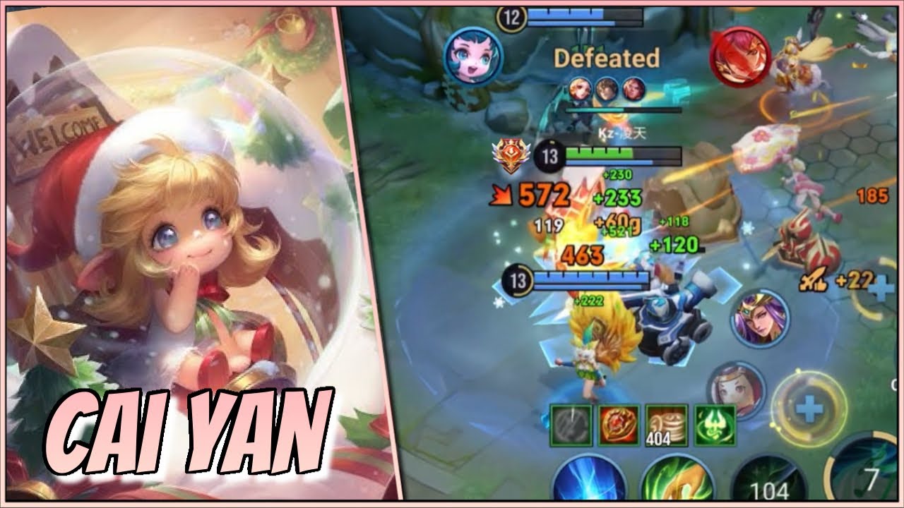 Top Cai Yan: Melodic Healer Dominates the Battlefield! | Honor of Kings ...