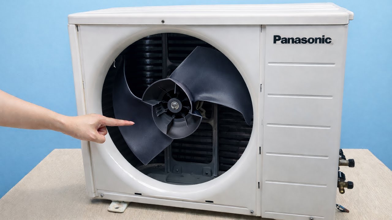 Secrets to Reusing Old Air Conditioner Outdoor Units! Disassemble and ...
