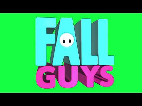 Fall Guys Ultimate Knockout Green Screen Logo Loop Chroma Animation ...