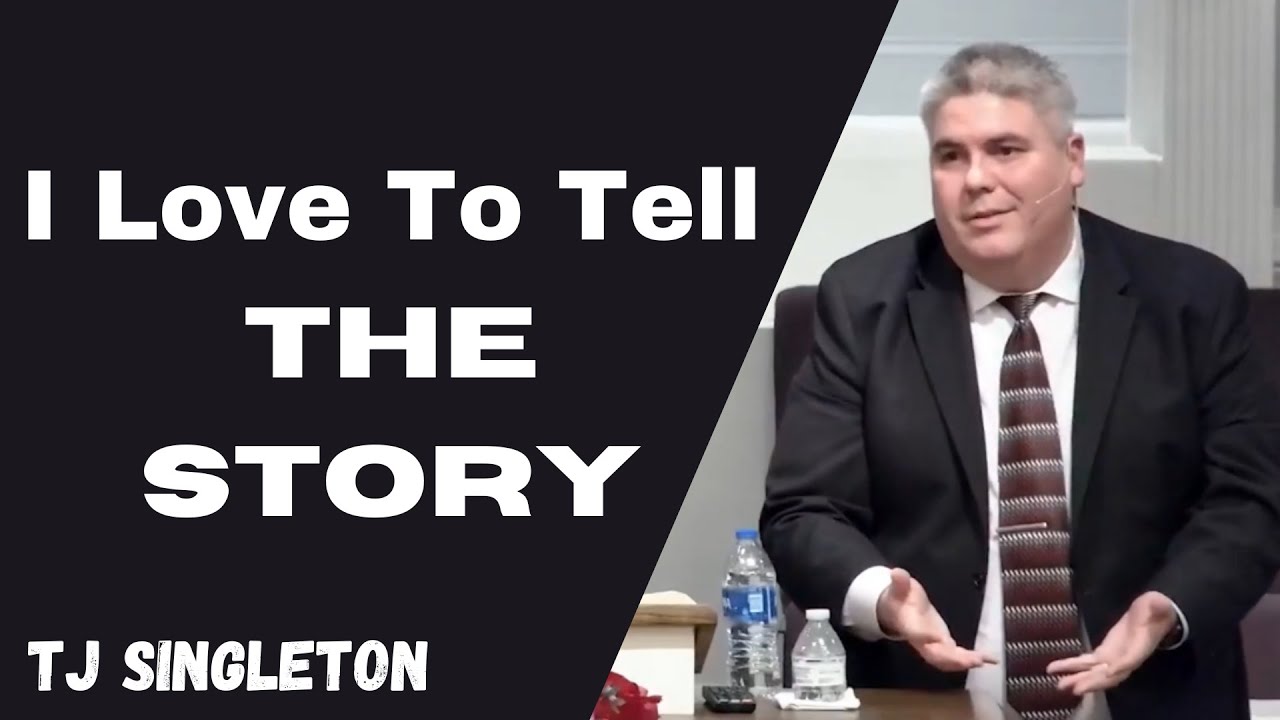 I Love To Tell The Story - The Gospel of Mark (Mark 10:45) | TJ Singleton | Sunday Evening - YouTube