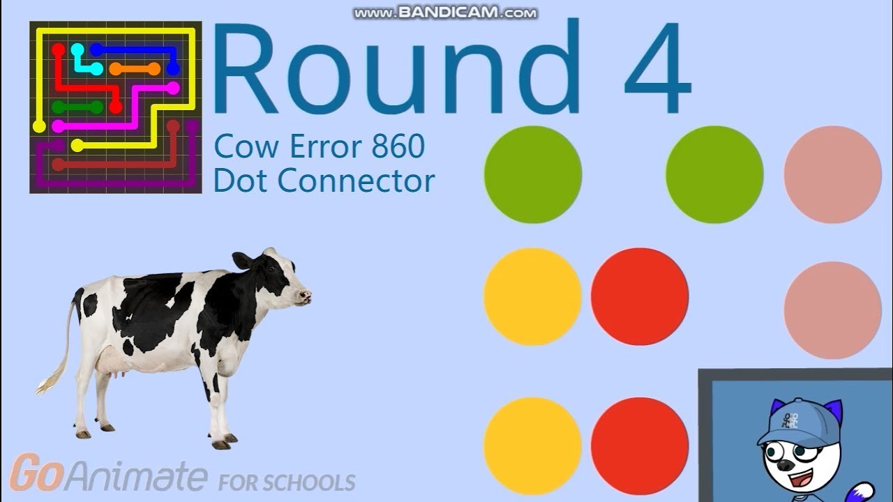 (Flow Free In GoAnimate) Cow Error 860 - YouTube