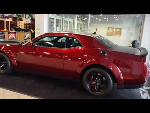 Sold 2018 Dodge Challenger SRT Demon #379 of 3000 ever made 840 HP Top speed 230MPH 0 to 60 2.1 sec