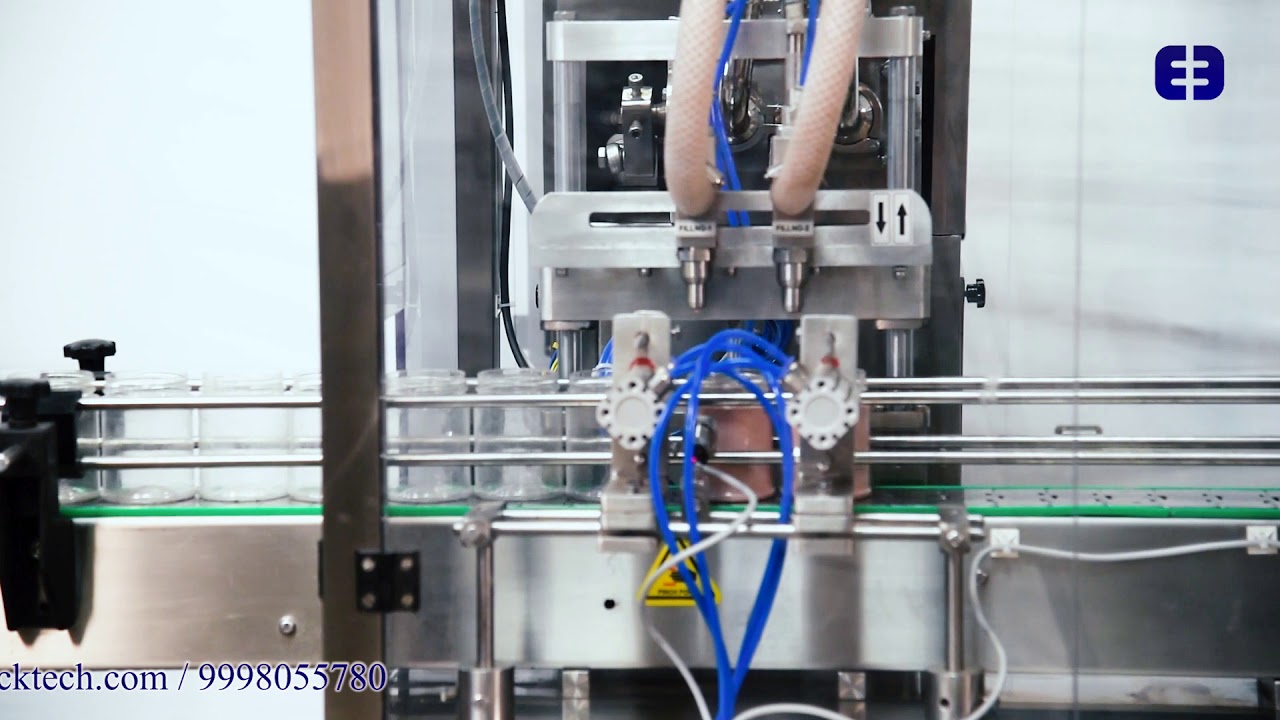 Two Head Servo Filler - Automatic Servo Filling Machine - Viscous ...