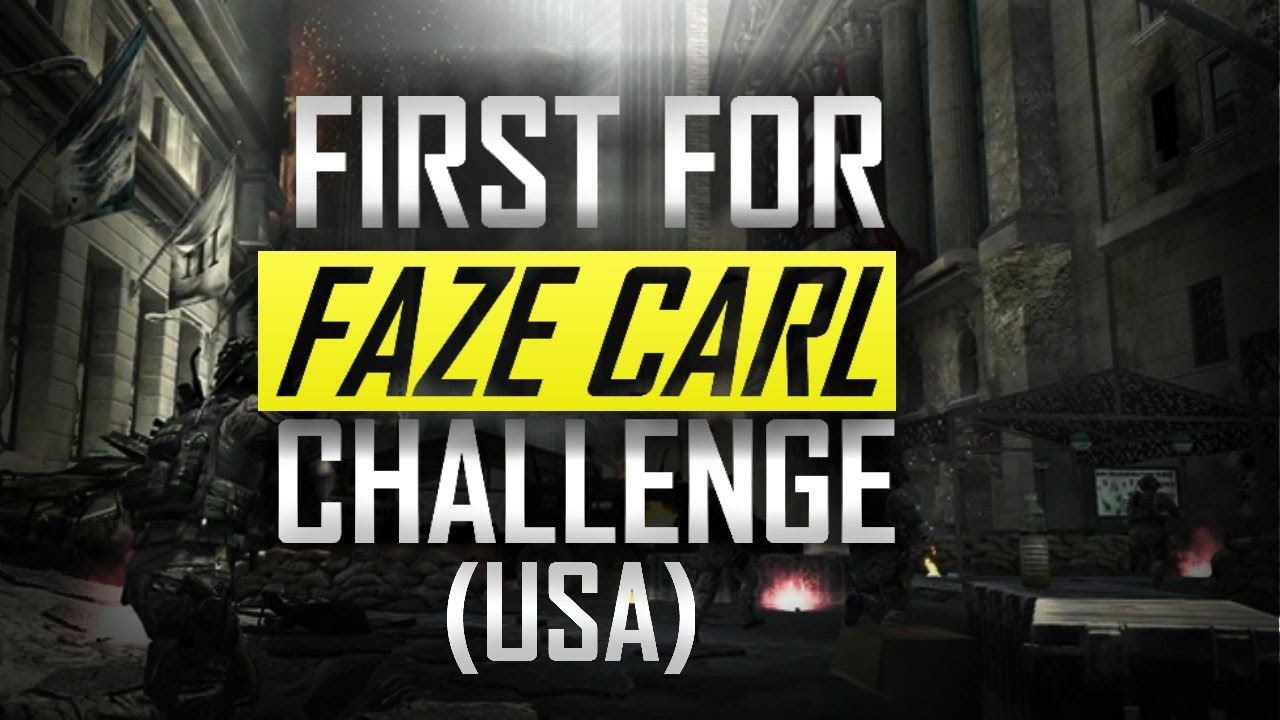 First For FaZe Carl Silencer Challenge[USA] @FaZe_Caarl - YouTube