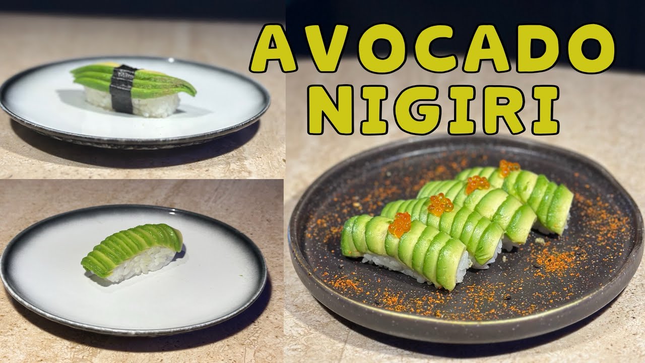 HOW TO MAKE NIGIRI AVOCADO? - YouTube