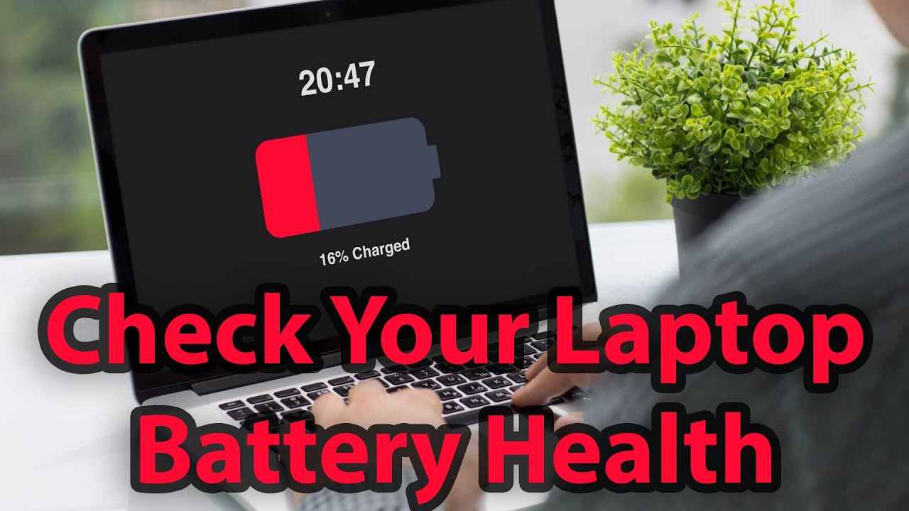 How to Check Laptop Battery Health Windows 11/10/8/7 - YouTube
