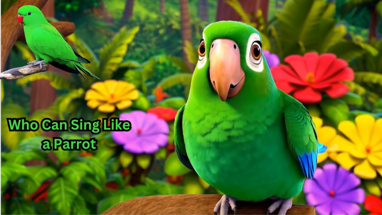 Who can sing like a parrot | Nursery rhymes & kids songs - YouTube Music