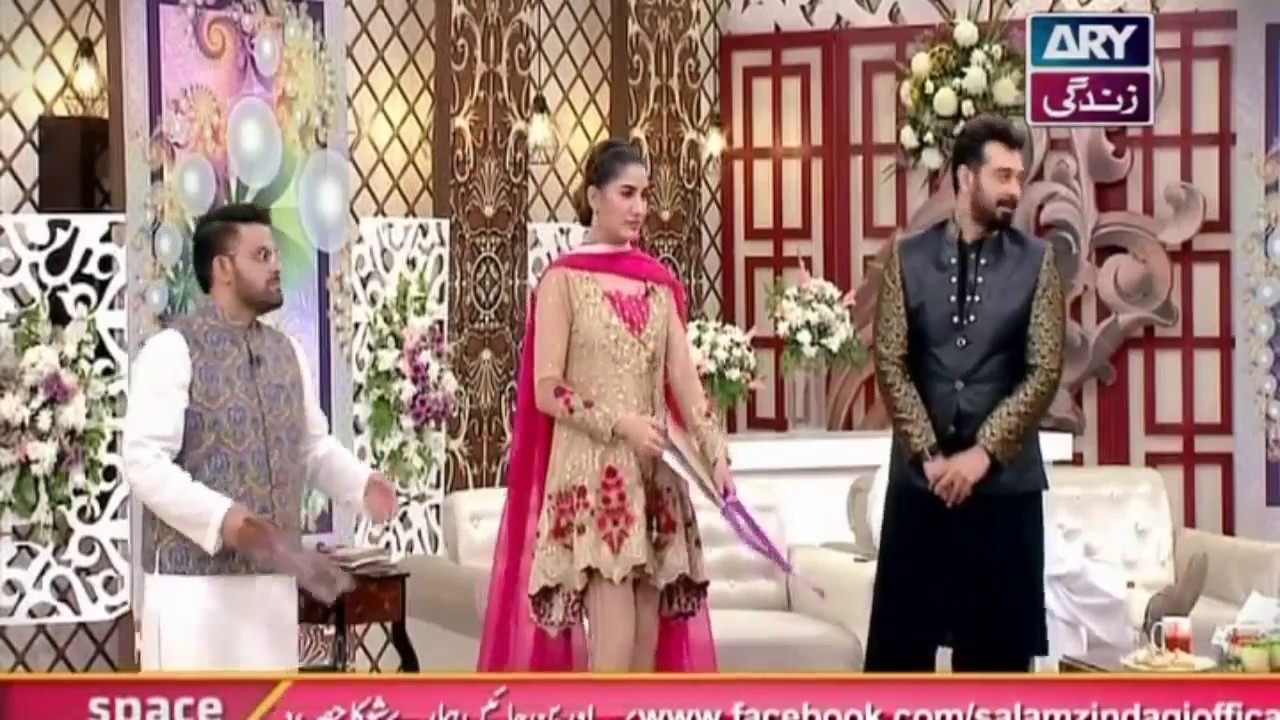 Faysal,Mehwish Hayat, Humayoun Saeed, Ahmed Butt & Aijaz Aslam playing ...