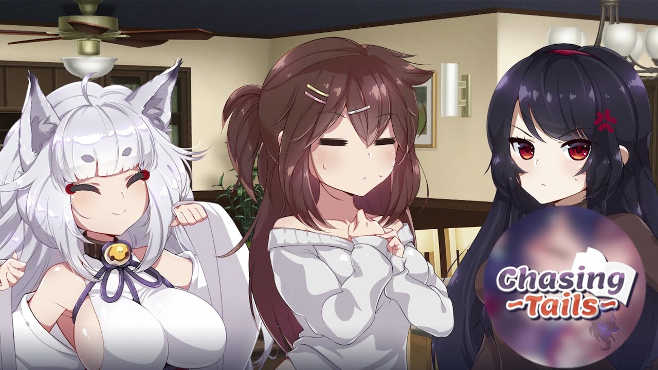 Chasing Tails №10| Куми, хватит облизывать принтер! - YouTube