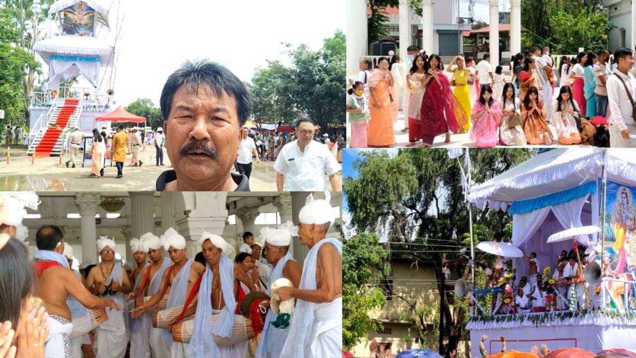 RathYatra(Kang Chingba)/Lord Jaganath & Subatra/Palace Compound,Imphal ...