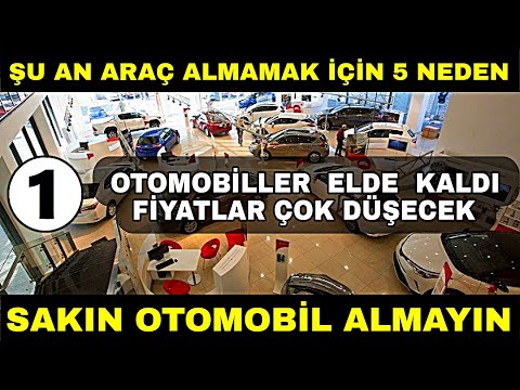 ARAÇ ALMAMAK İÇİN 5 NEDEN 1 ARAÇLAR ELDE KALDI 2024 TE ÇOK ÇILGIN İNDİRİM YAPACAKLAR