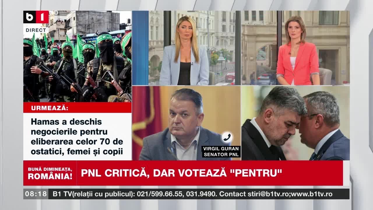 V. GURAN, SENATOR PNL: SUNT MAI MULTE AMENDAMENTE CARE VOR FI DISCUTATE ...