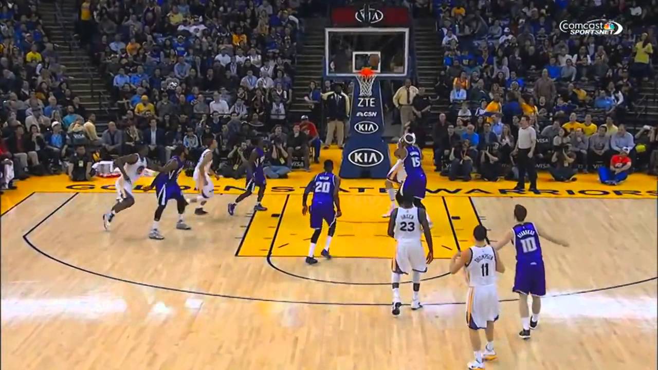 Klay Thompson Record 3rd Quarter 37 Points Kings vs Warriors Jan 23 ...