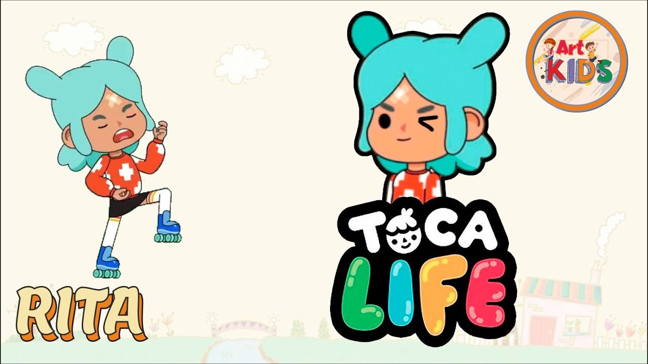 How To Draw Rita Toca Boca Easy | Step By Step🌟👧 - YouTube