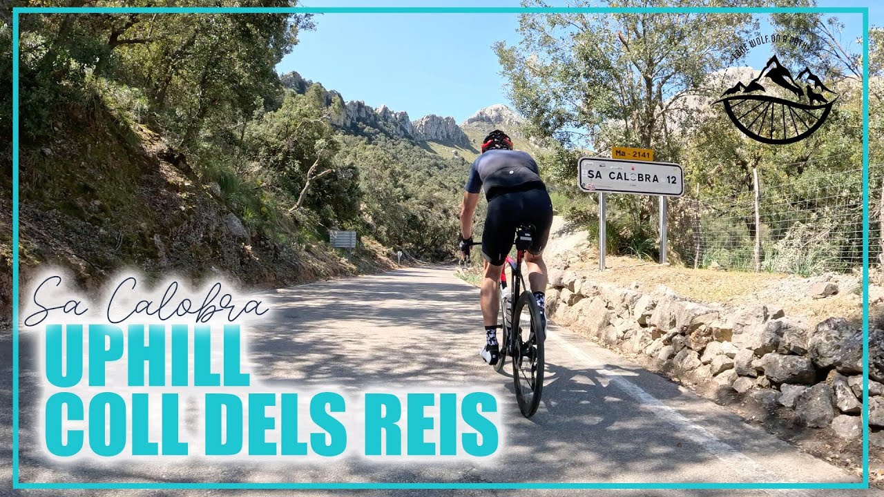 Cycling Uphill Coll Dels Reis - Sa Calobre - Mallorca - GoPro with ...