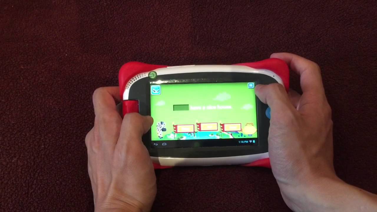Nabi Jr tablet- Walkthrough - YouTube