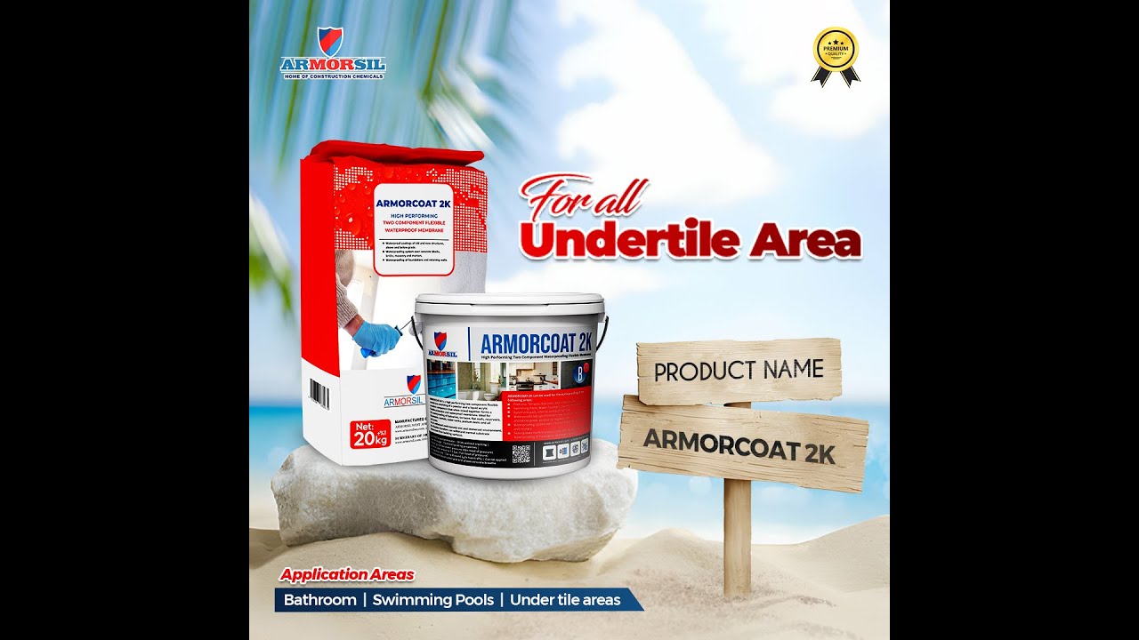 ARMORCOAT 2K APPLICATION VIDEO | UNDERTILE COATING - YouTube