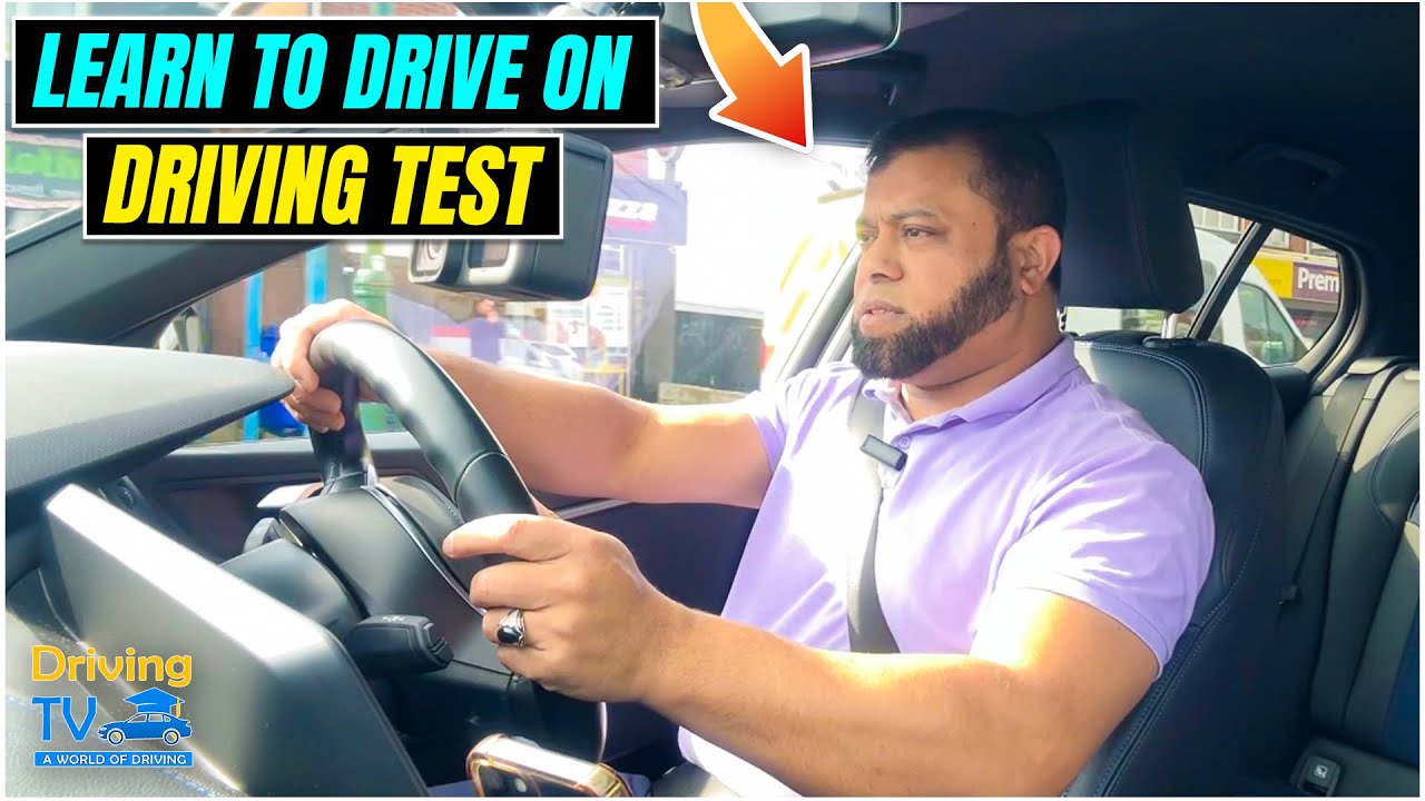 LEARN TO RELAX AND DRIVE TO PASS YOUR DRIVING TEST | Learn To Control ...