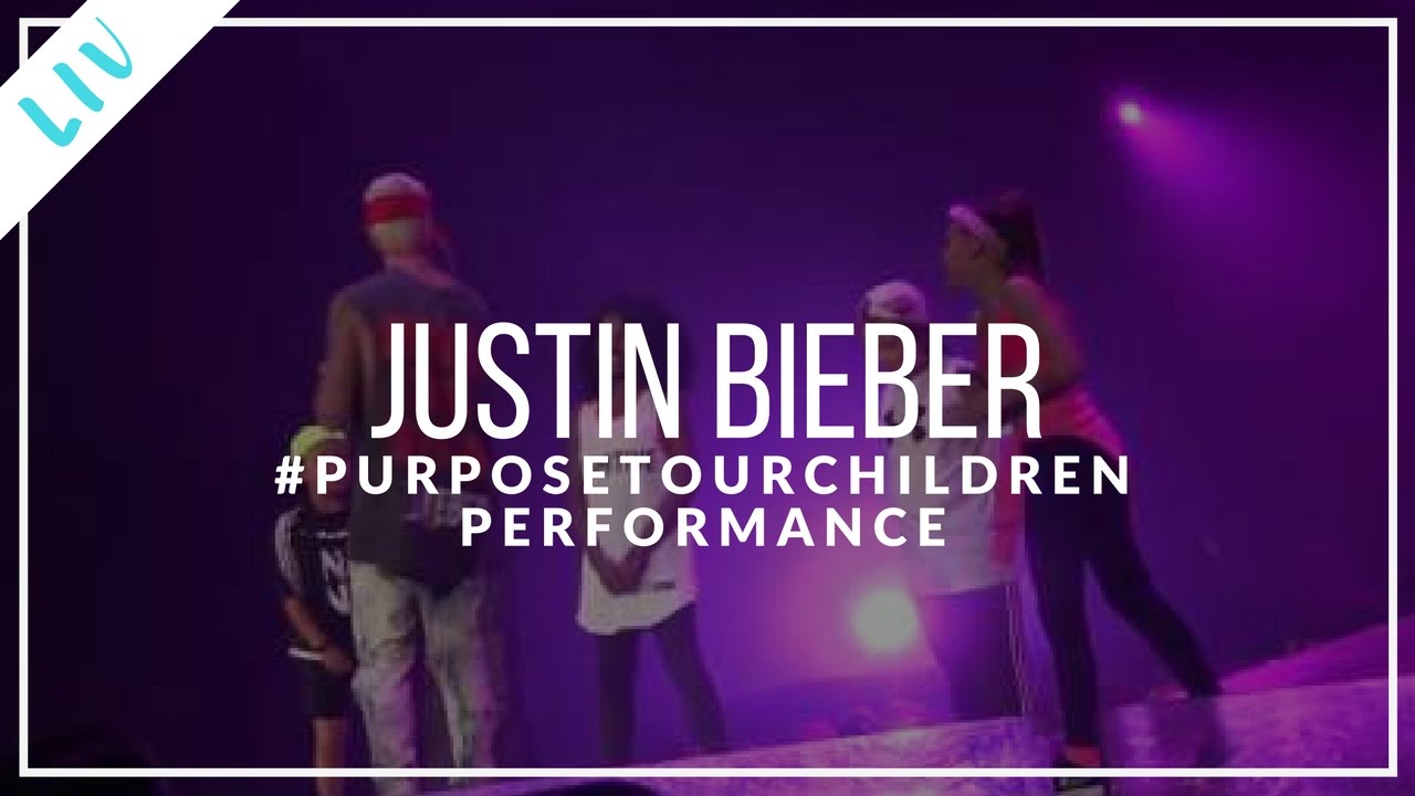 Liv Simone Dancing w/ Justin Bieber at Purpose Tour Minneapolis ...