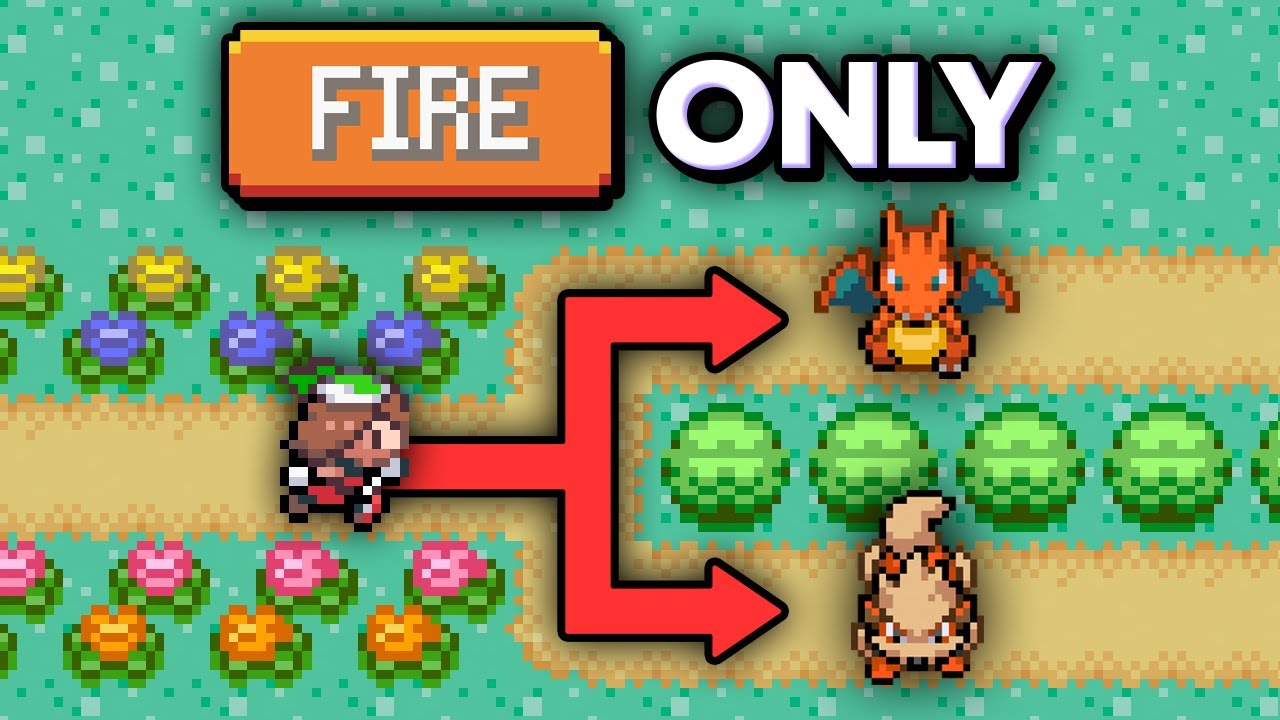 Can you beat Emerald Rogue with only FIRE type Pokemon? - YouTube