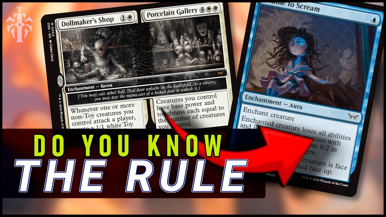 Do YOU Know The Rule? - Unable To Scream, Rooms and Layers - MTG - YouTube